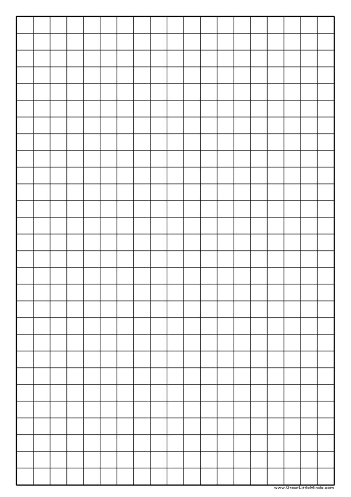 Printable Grid Paper Template | Grid Paper Printable