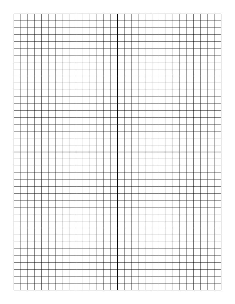 Graph Chart Paper – Grid Paper Printable