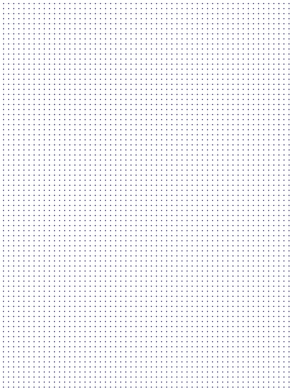 Free Printable Dot Grid Paper With And Without Background Lines | Grid ...