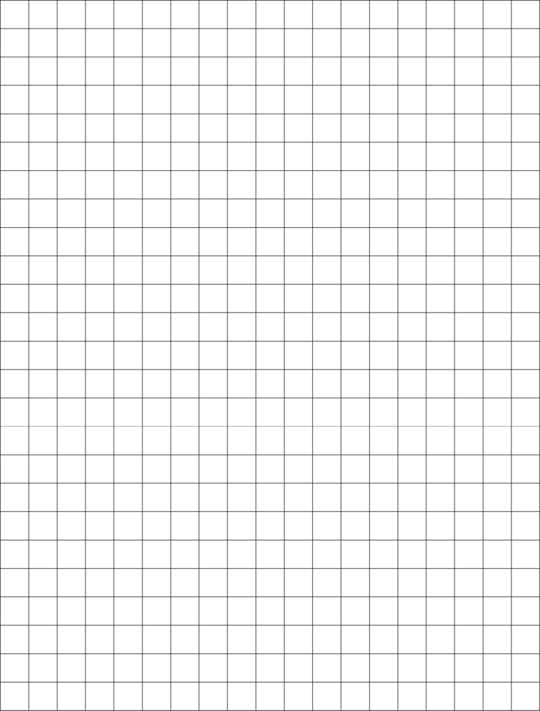 3 4 Inch Grid Paper Printable | Grid Paper Printable