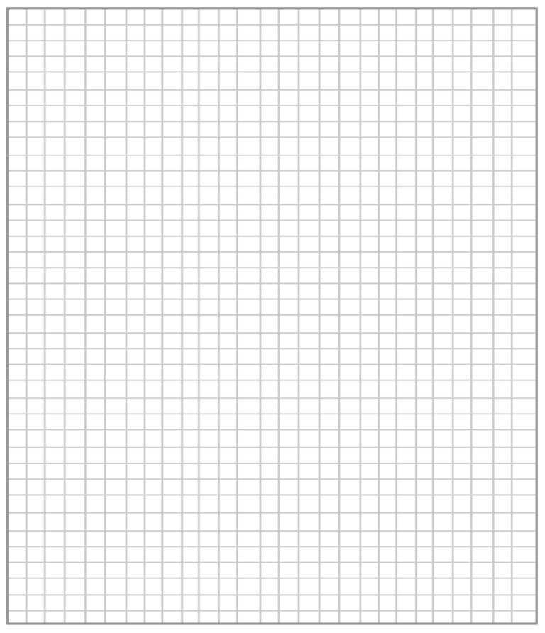 Free Printable Quad Ruled Graph Paper Template Free Graph Paper ...