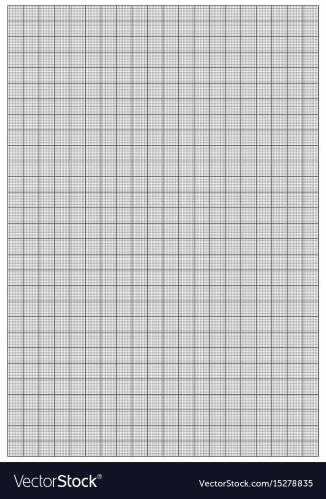 Graph Paper Printable A4 1mm | Grid Paper Printable