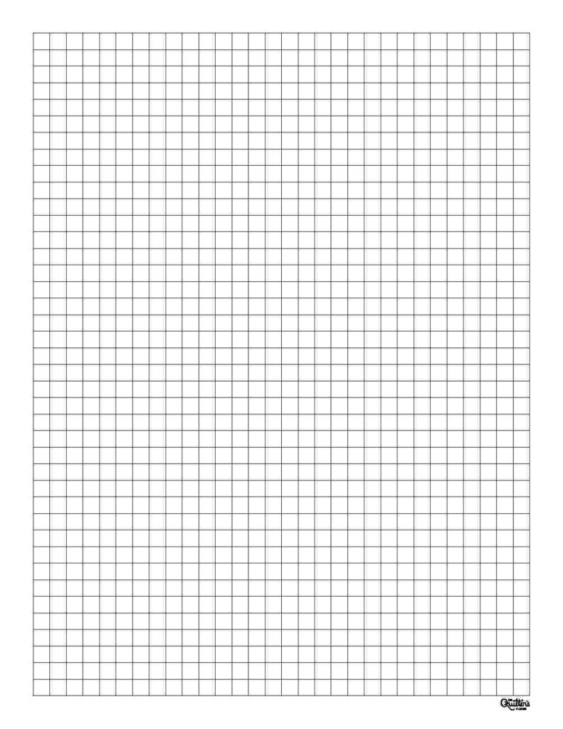 Printable Quilt Graph Paper | Grid Paper Printable
