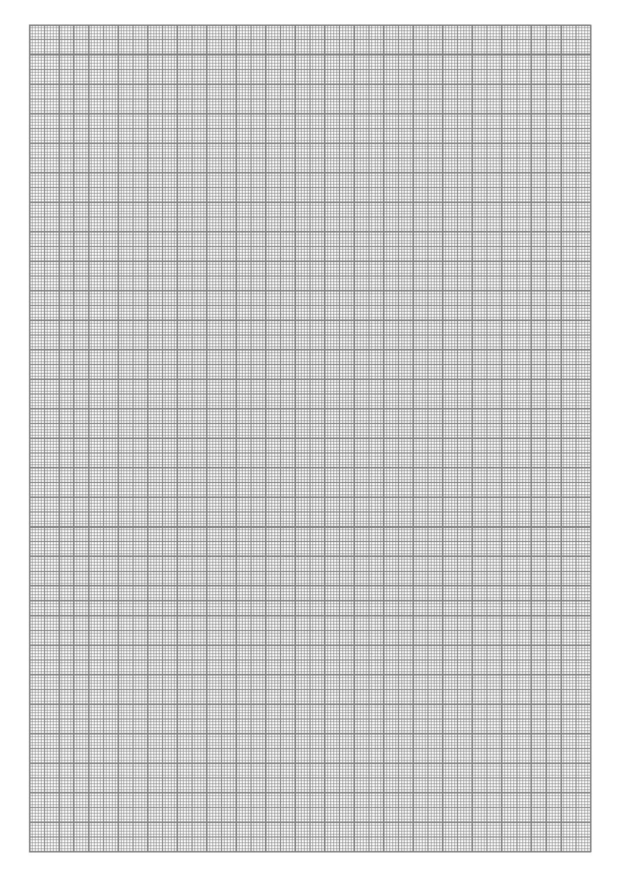 Graph Paper Millimeter Grid Paper Printable Graph Paper Millimeter Grid Paper Printable