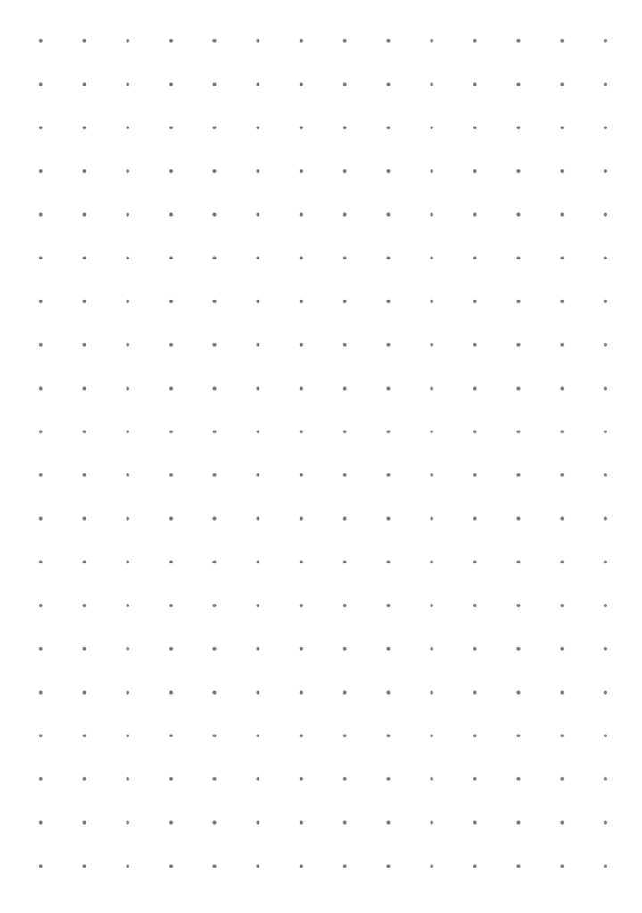 Printable Dot Grid Paper With 10 Mm Spacing PDF Download Bullet | Grid ...