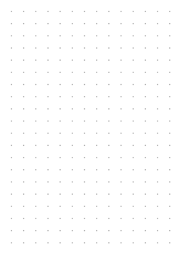 Printable Dot Grid Paper With 10 Mm Spacing PDF Download Bullet | Grid ...