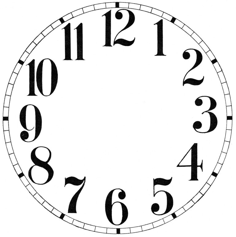 Free Printable Paper Watch Template | Grid Paper Printable