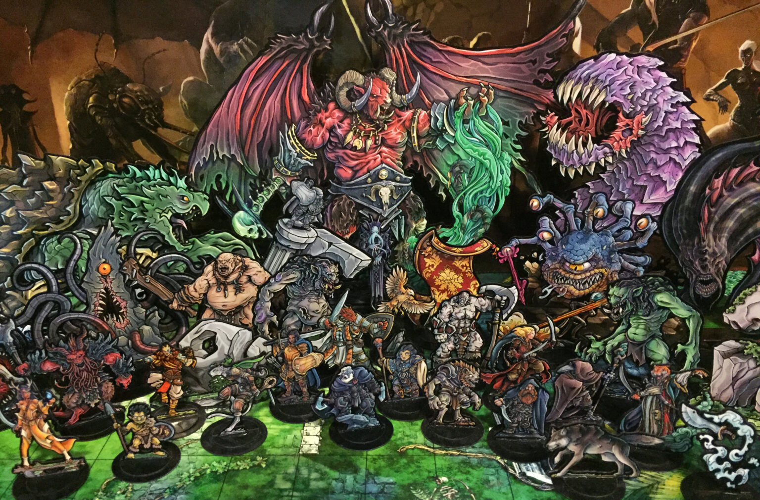 Printable Paper Minis DND | Grid Paper Printable