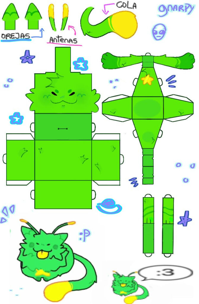 Easy Printable Paper Crafts | Grid Paper Printable