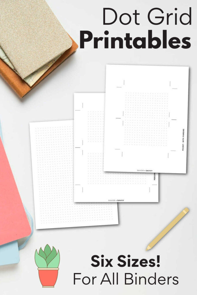 Printable Letter Size Dot Grid Paper | Grid Paper Printable
