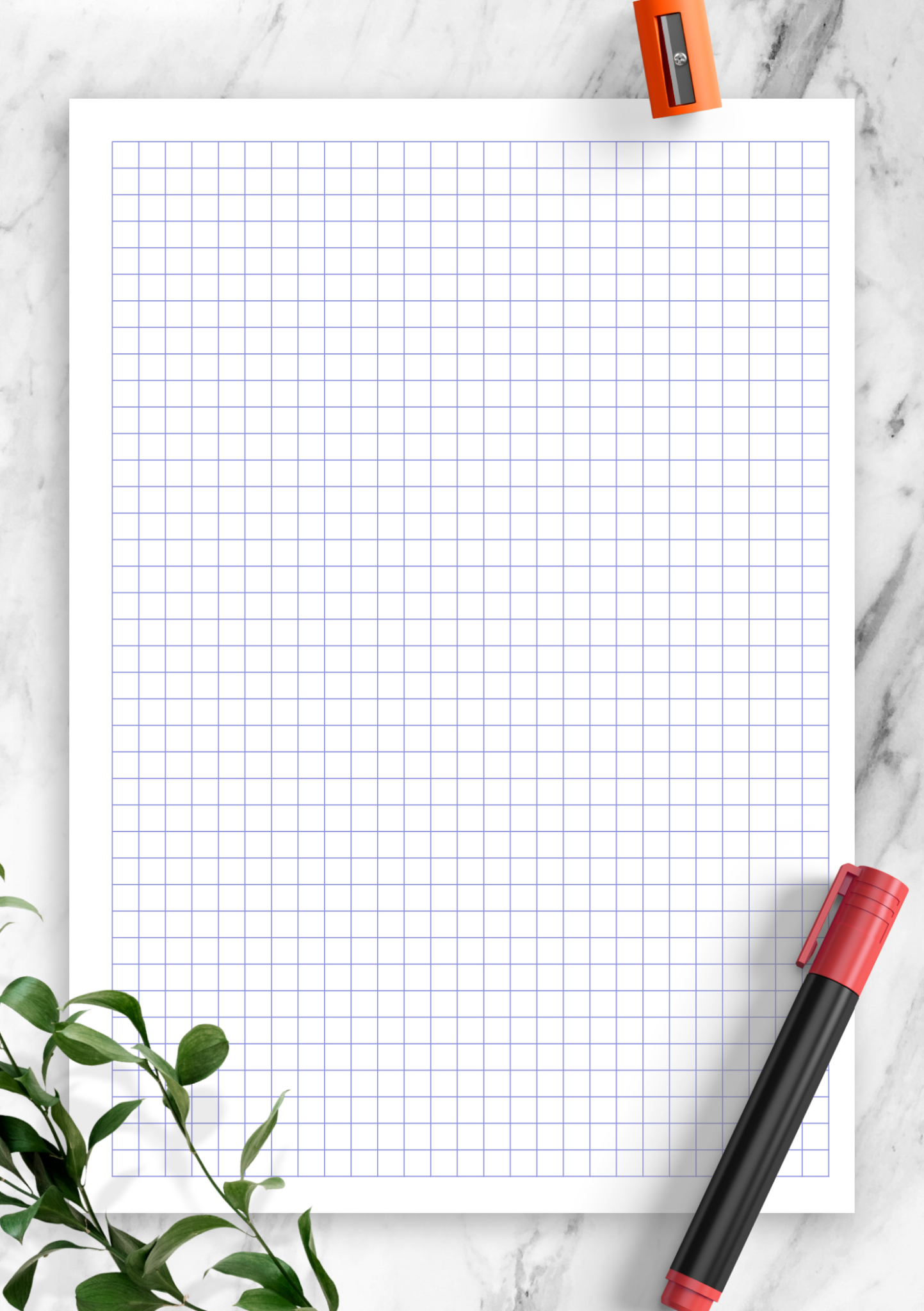 A5 Graph Paper Printable – Grid Paper Printable