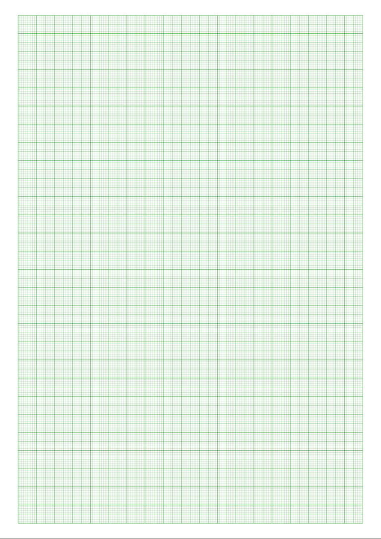 Printable Graph Paper Full Sheet | Grid Paper Printable