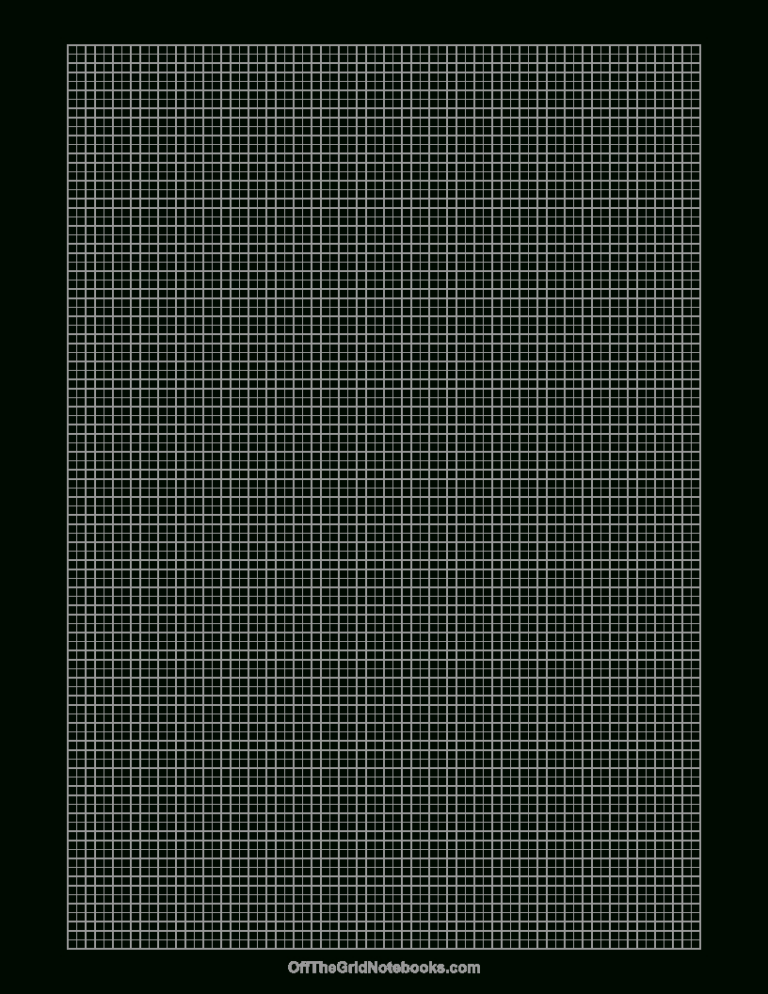 Printable Graph Paper 10×10 | Grid Paper Printable