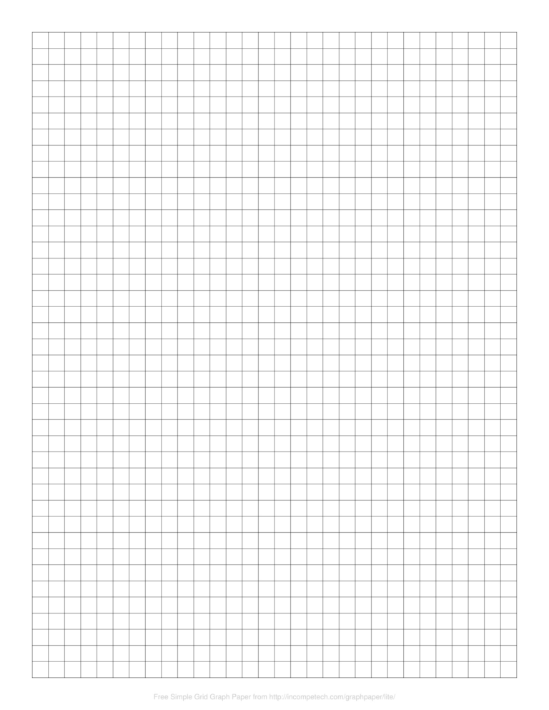 Free Printable Grid Paper A4 | Grid Paper Printable