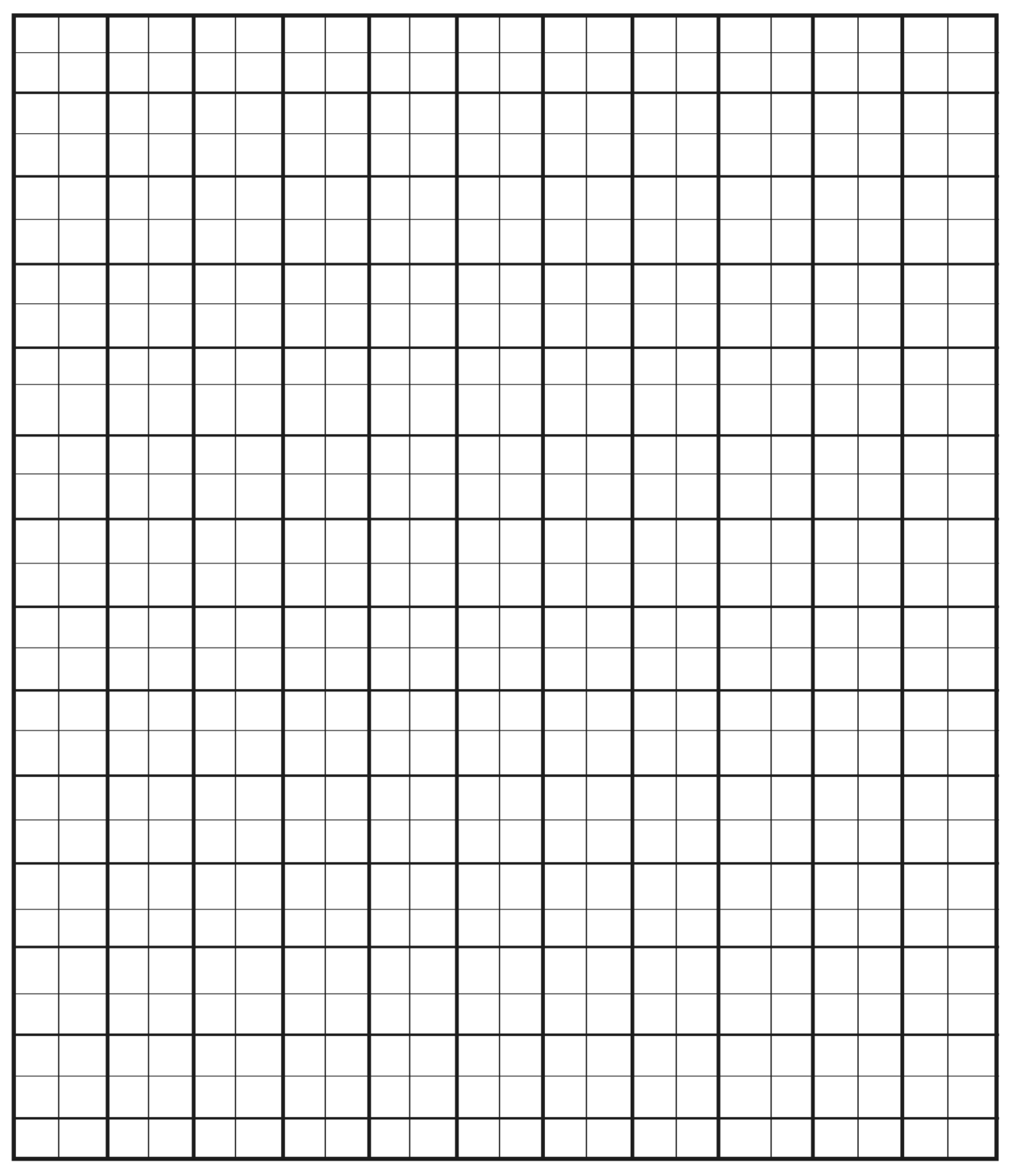 Free Printable Engineering Graph Paper | Grid Paper Printable