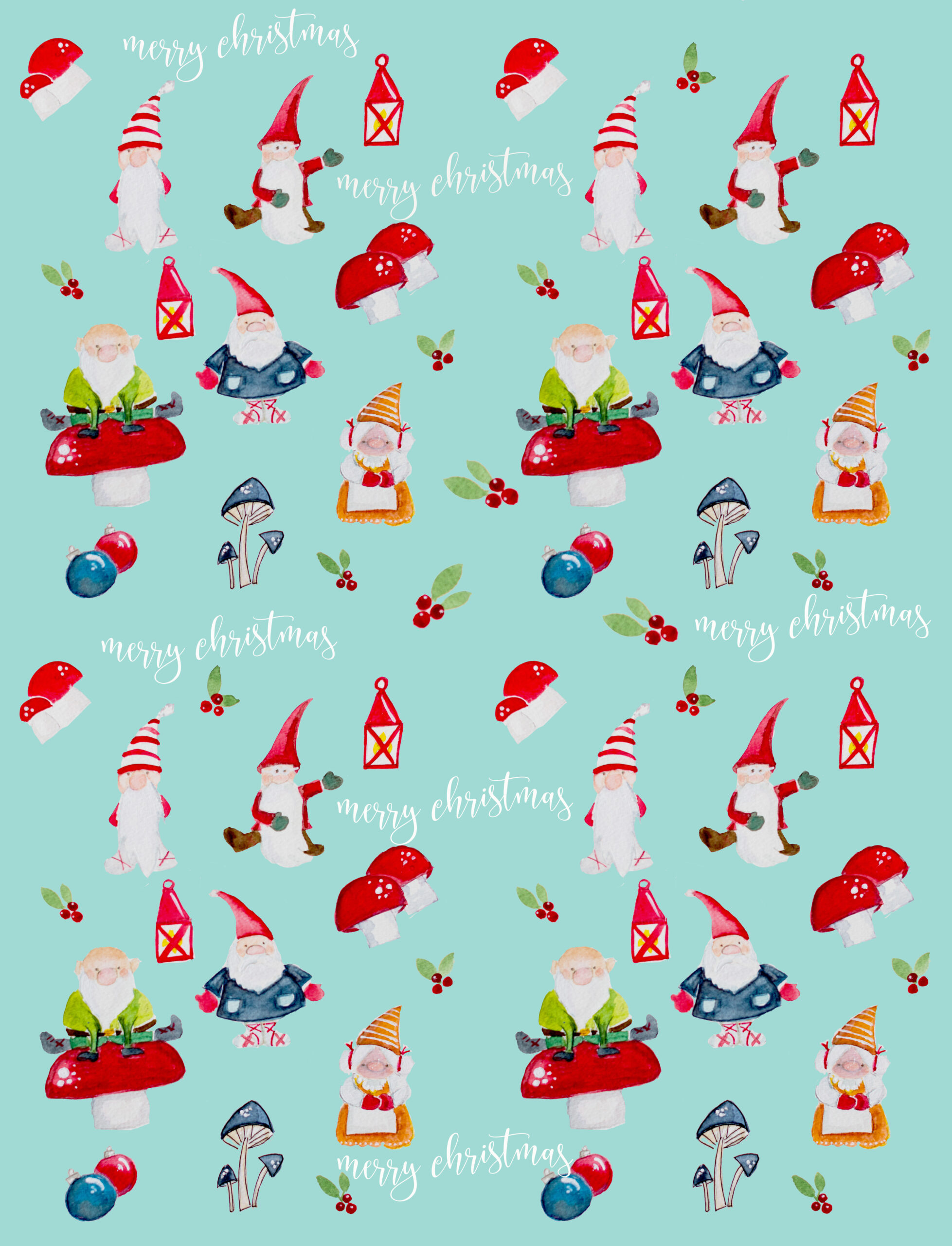 Gift Wrapping Printable Paper | Grid Paper Printable