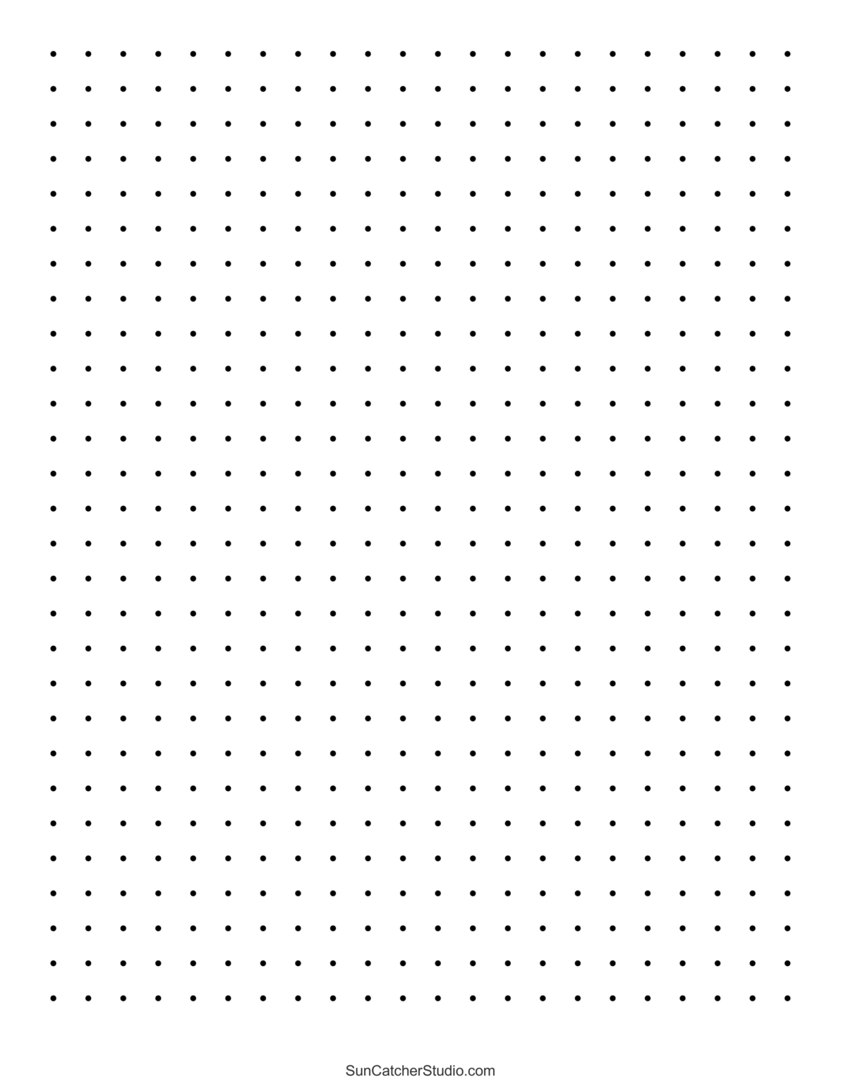 Dot Printable Paper | Grid Paper Printable