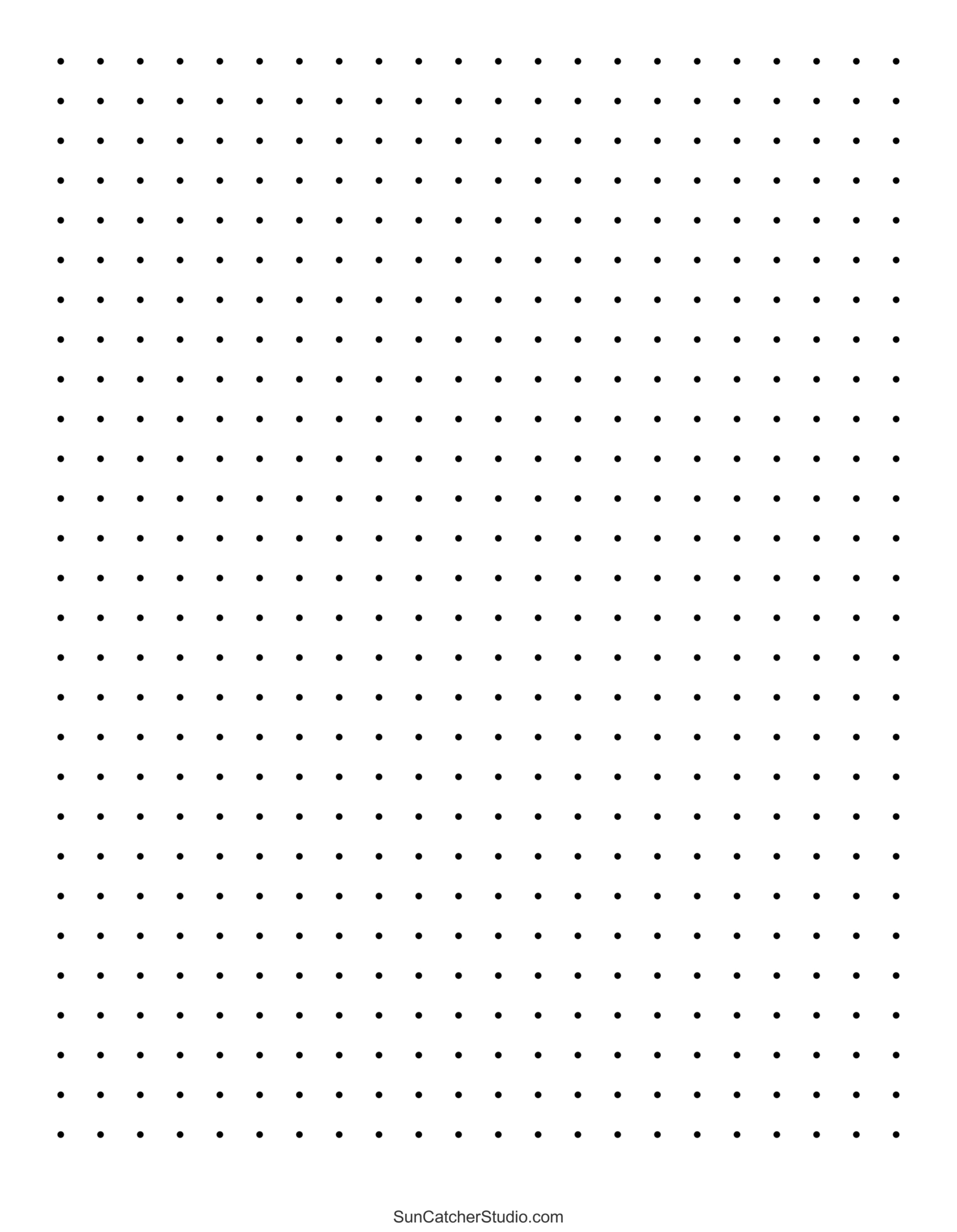 Dot Printable Paper | Grid Paper Printable