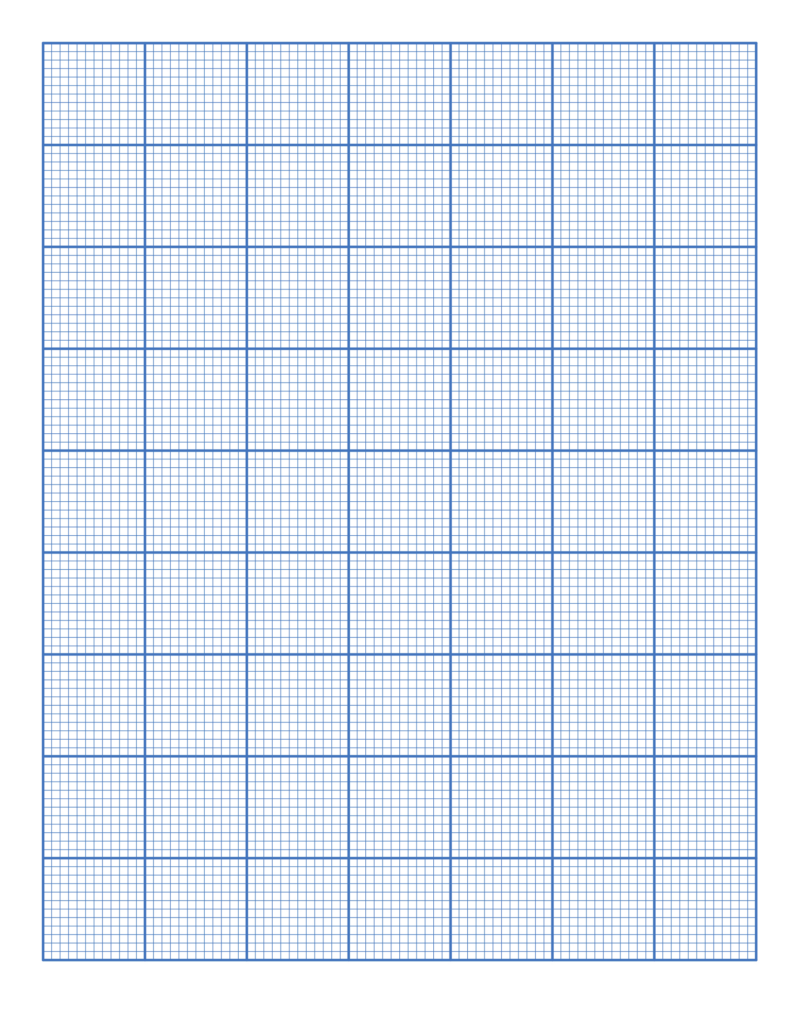 Pdf Full Page Free Printable Graph Paper | Grid Paper Printable