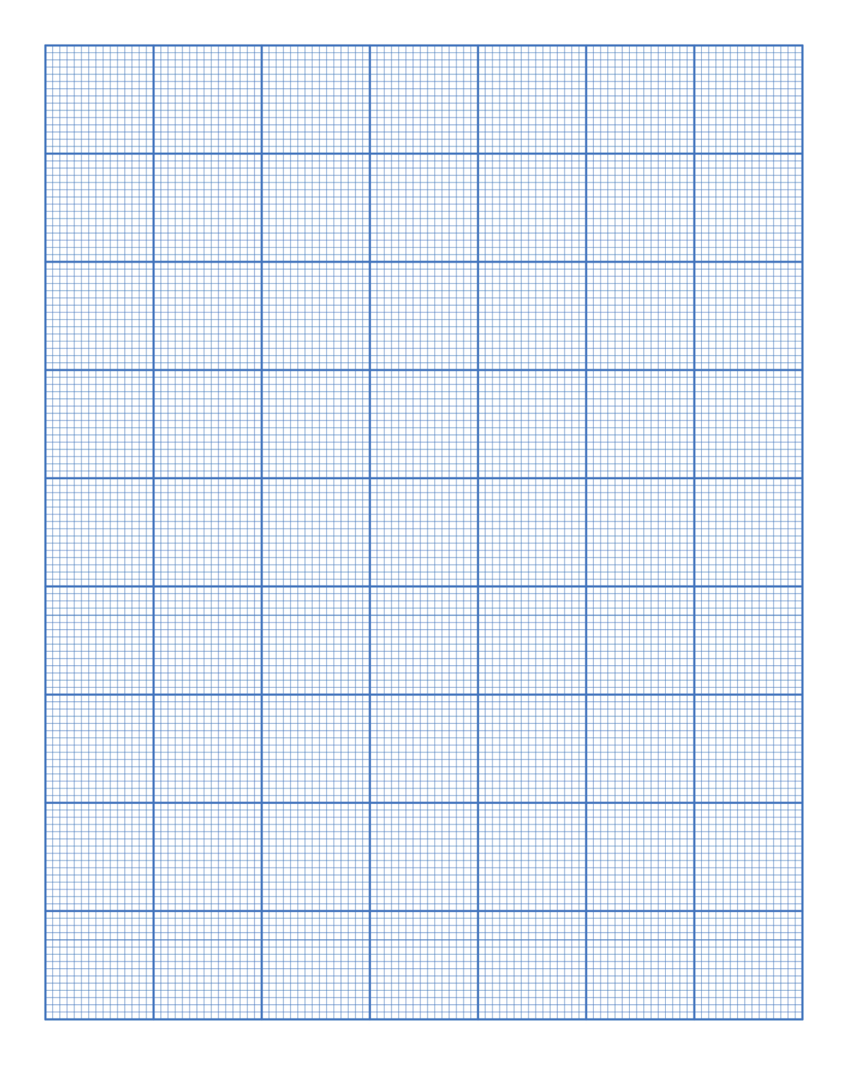 Math Graph Paper Printable Free Download | Grid Paper Printable