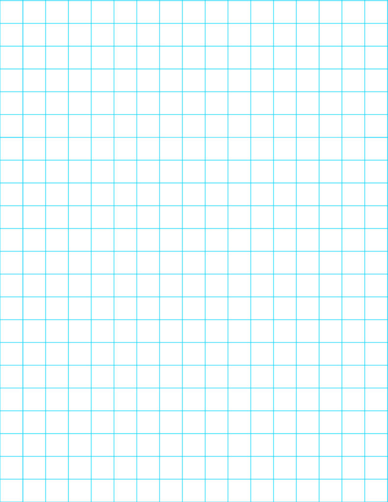 One Half Inch Graph Paper Printable | Grid Paper Printable
