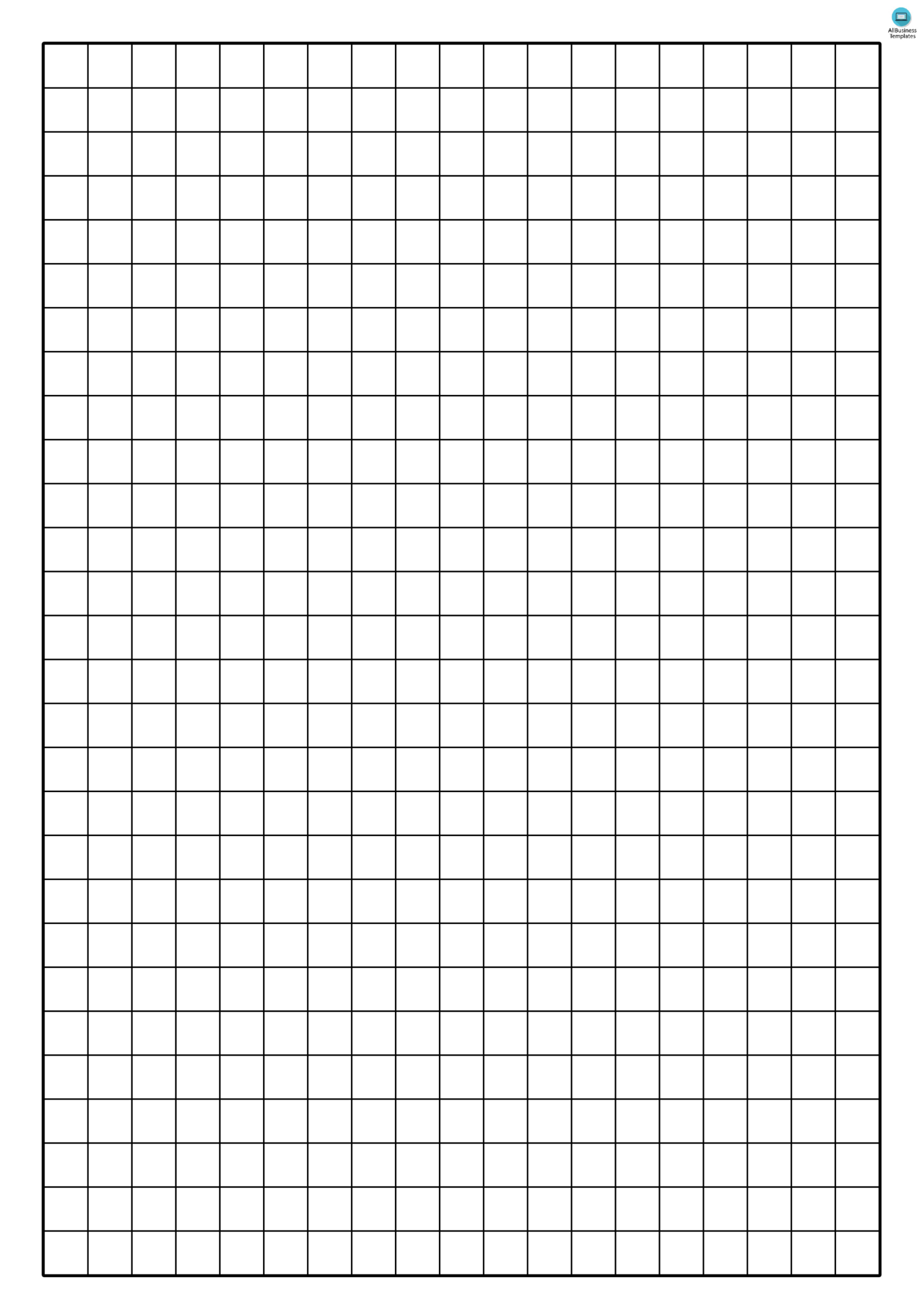 1 Cm Grid Paper Printable A3 | Grid Paper Printable