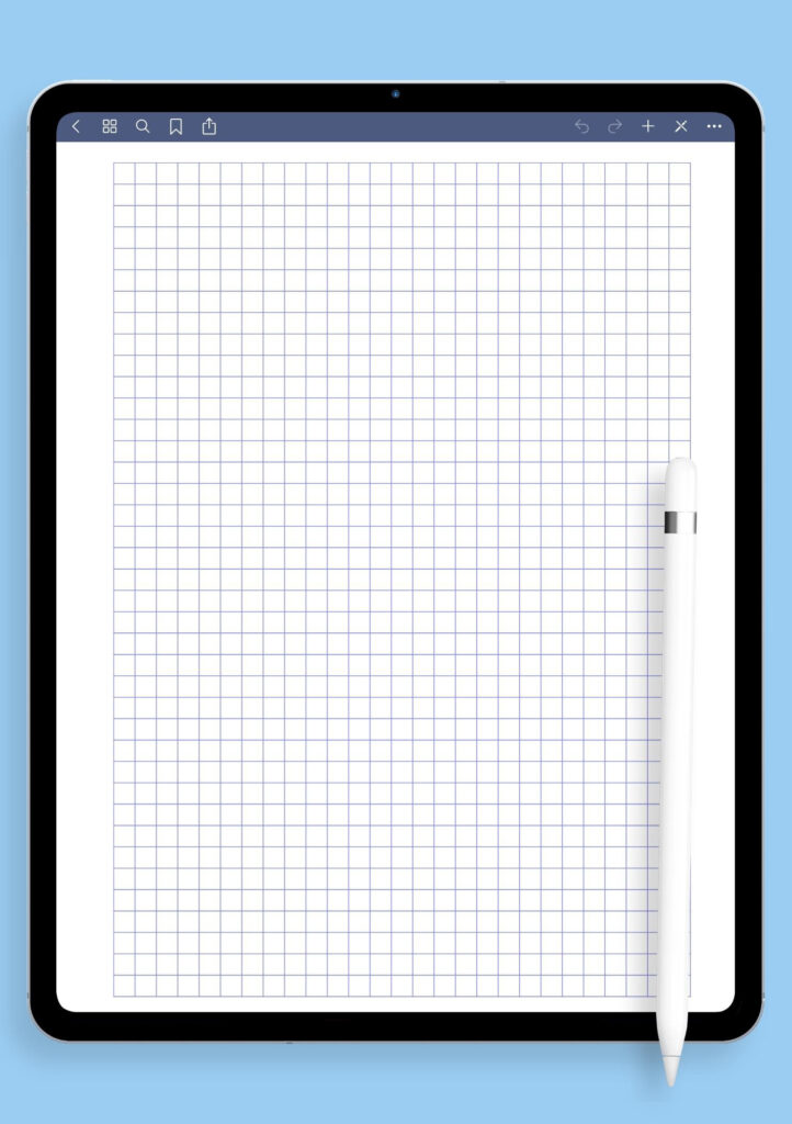 Double Sided Graph Paper Printable | Grid Paper Printable