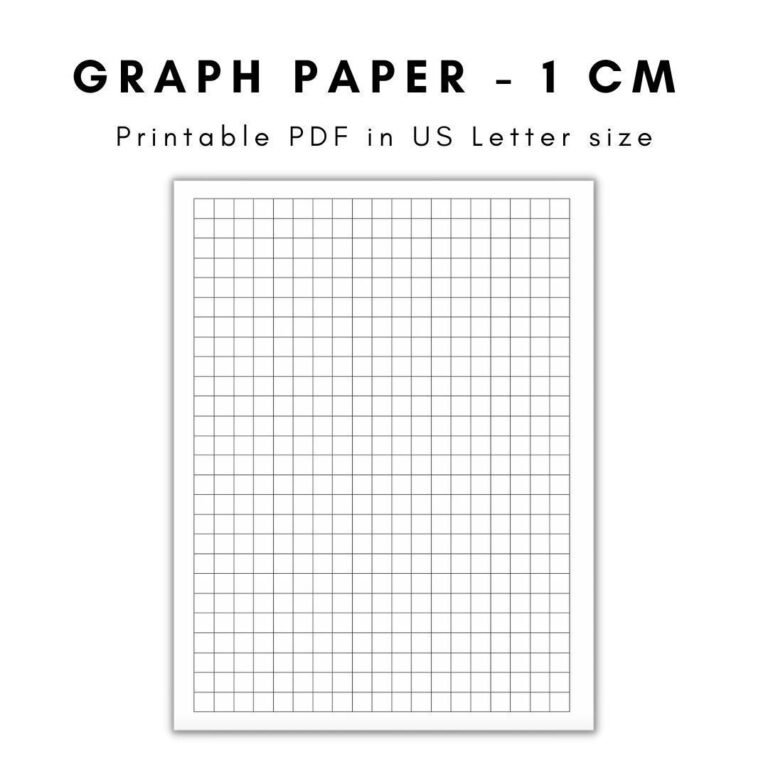 Printable Mini Graph Paper | Grid Paper Printable