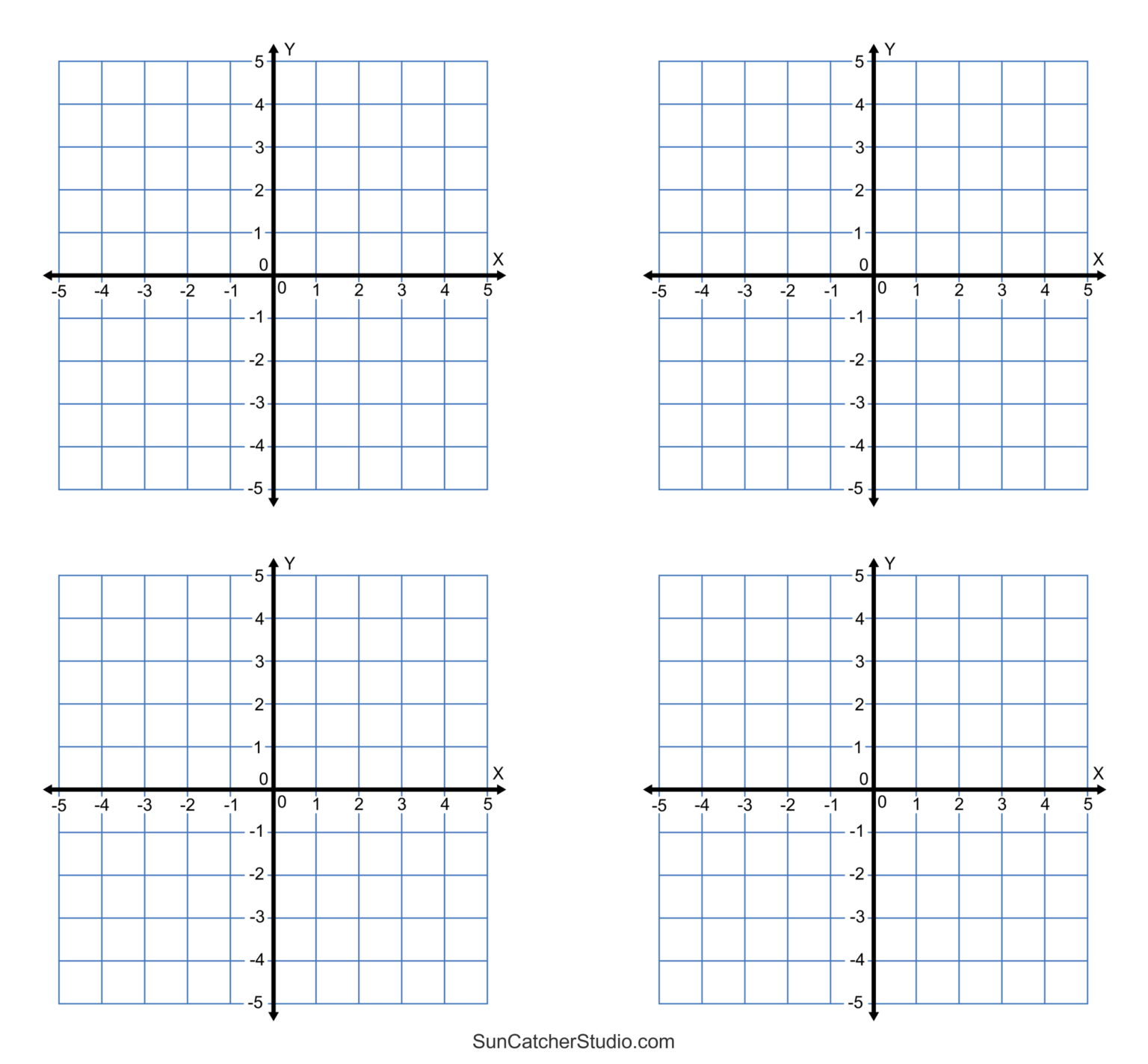 Graph Paper 10×10 Printable | Grid Paper Printable