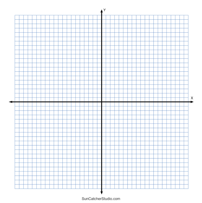 Large Grid Graph Paper Printable | Grid Paper Printable