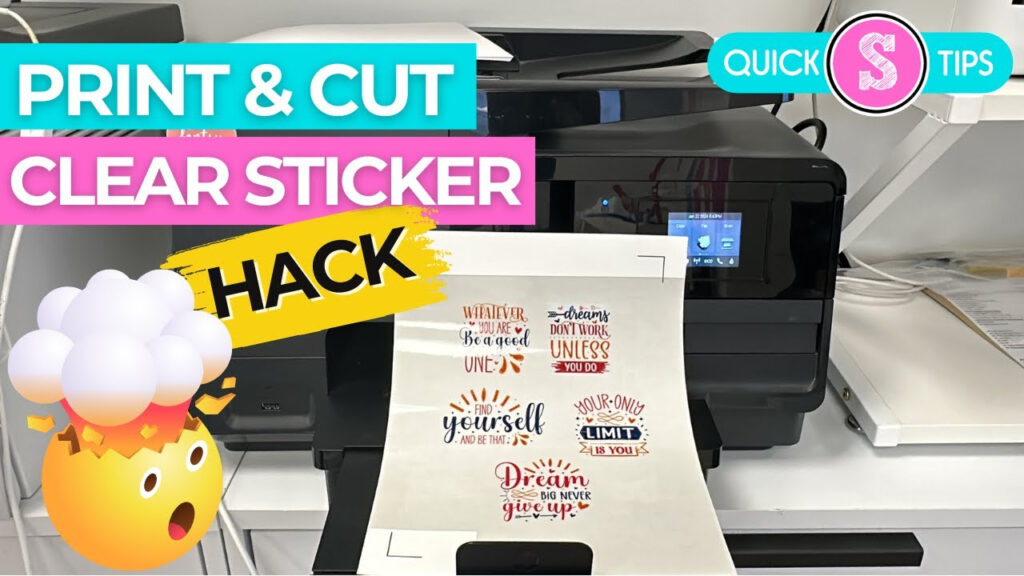 How to Use Printable Sticker Paper | Grid Paper Printable