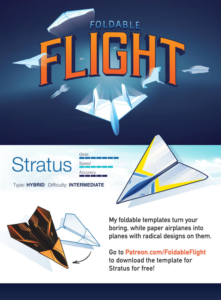 Printable Paper Airplane Book | Grid Paper Printable