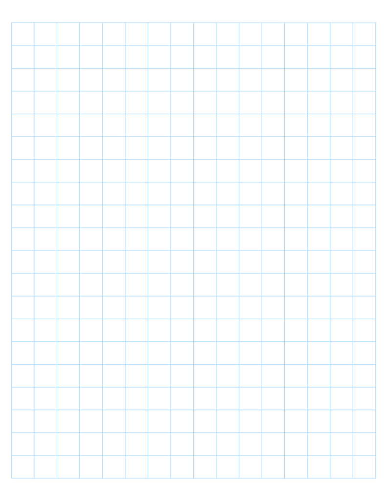 Half Inch Printable Graph Paper | Grid Paper Printable