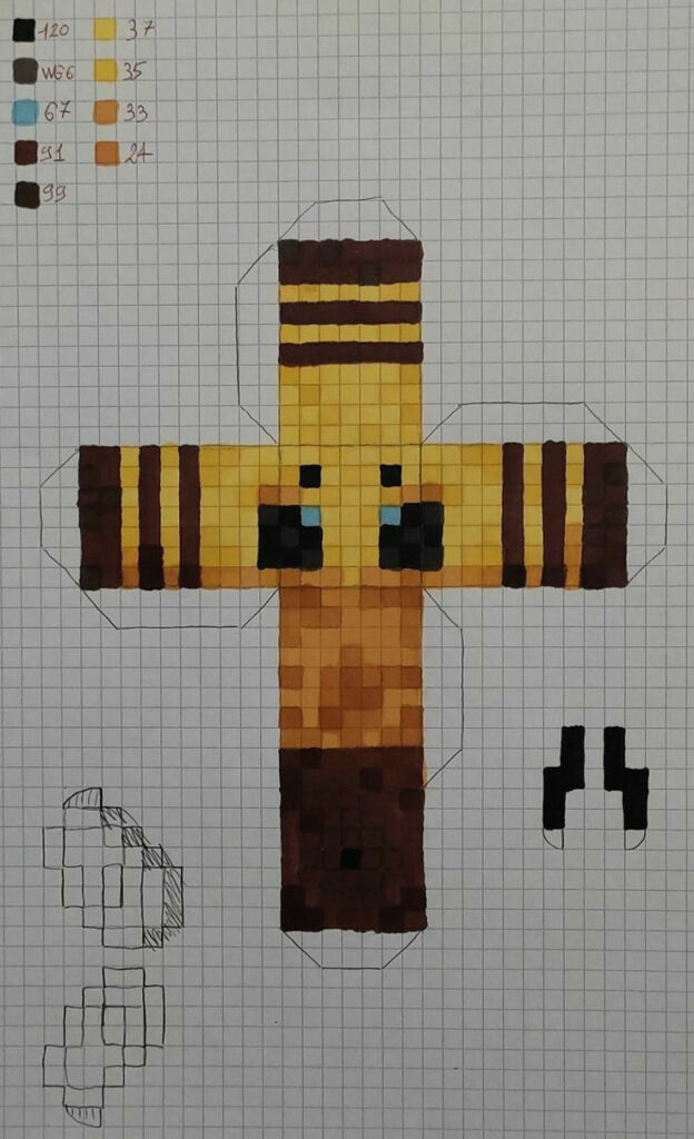 Minecraft Grid Paper Printable | Grid Paper Printable