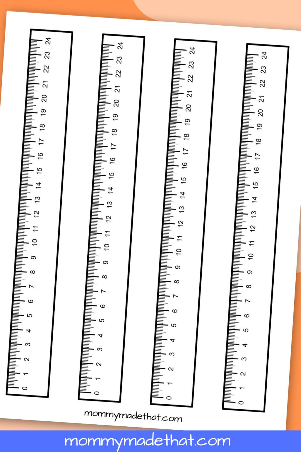 Printable Paper Tape Measure | Grid Paper Printable