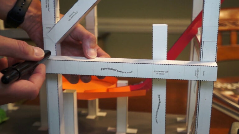 Free Printable Paper Roller Coaster Templates | Grid Paper Printable