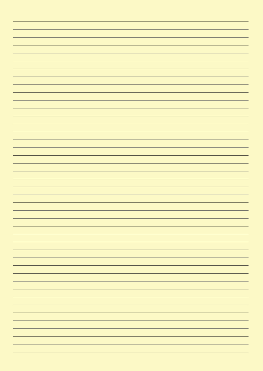 A4 Lined Paper Printable | Grid Paper Printable