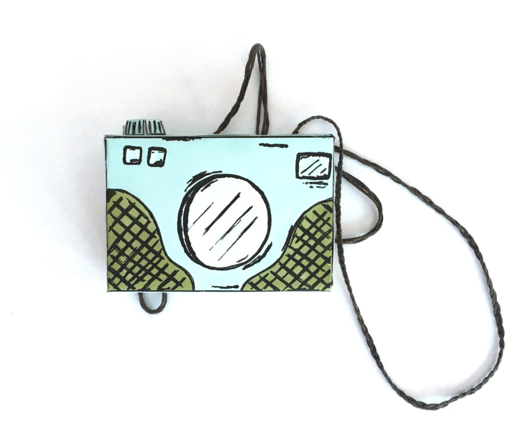 Printable Paper Camera | Grid Paper Printable