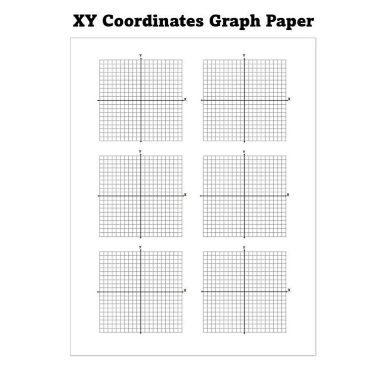Printable Cartesian Graph Paper | Grid Paper Printable